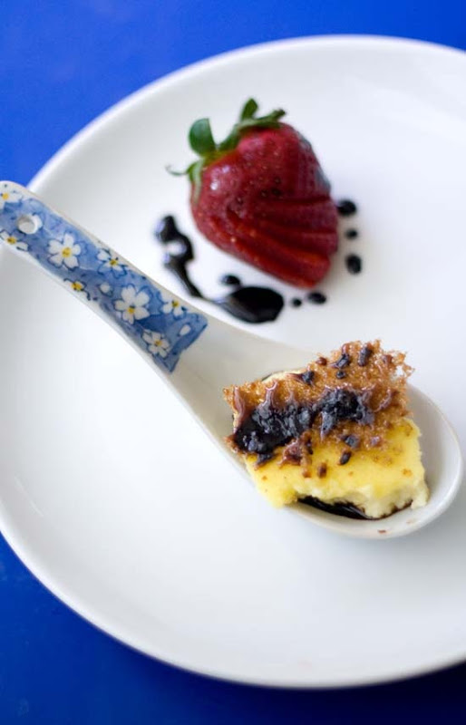 The Little Foodie: Egg Dreams & Amuse Bouche: Savory Crème Brûlée